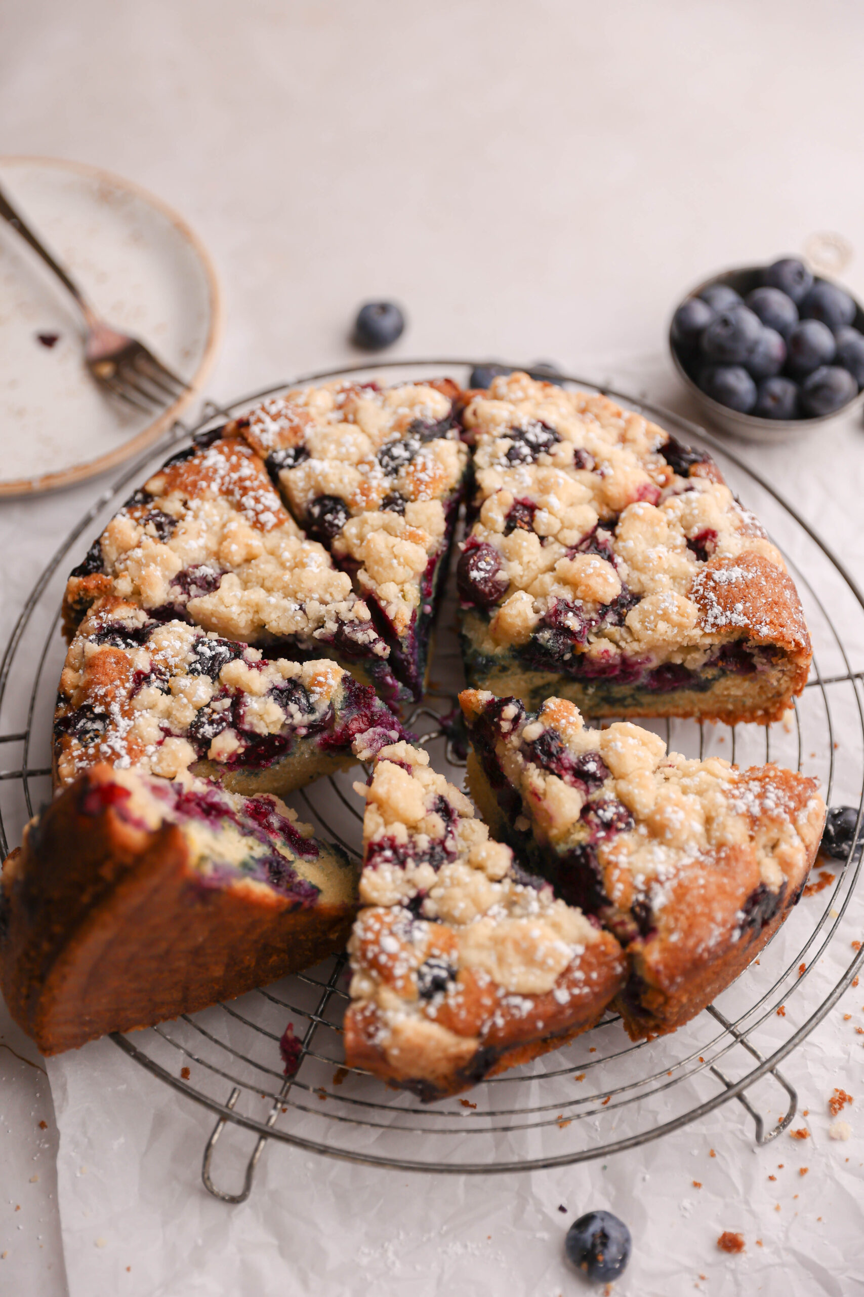 Lemon Blueberry Buckle | Sturbridge Bakery