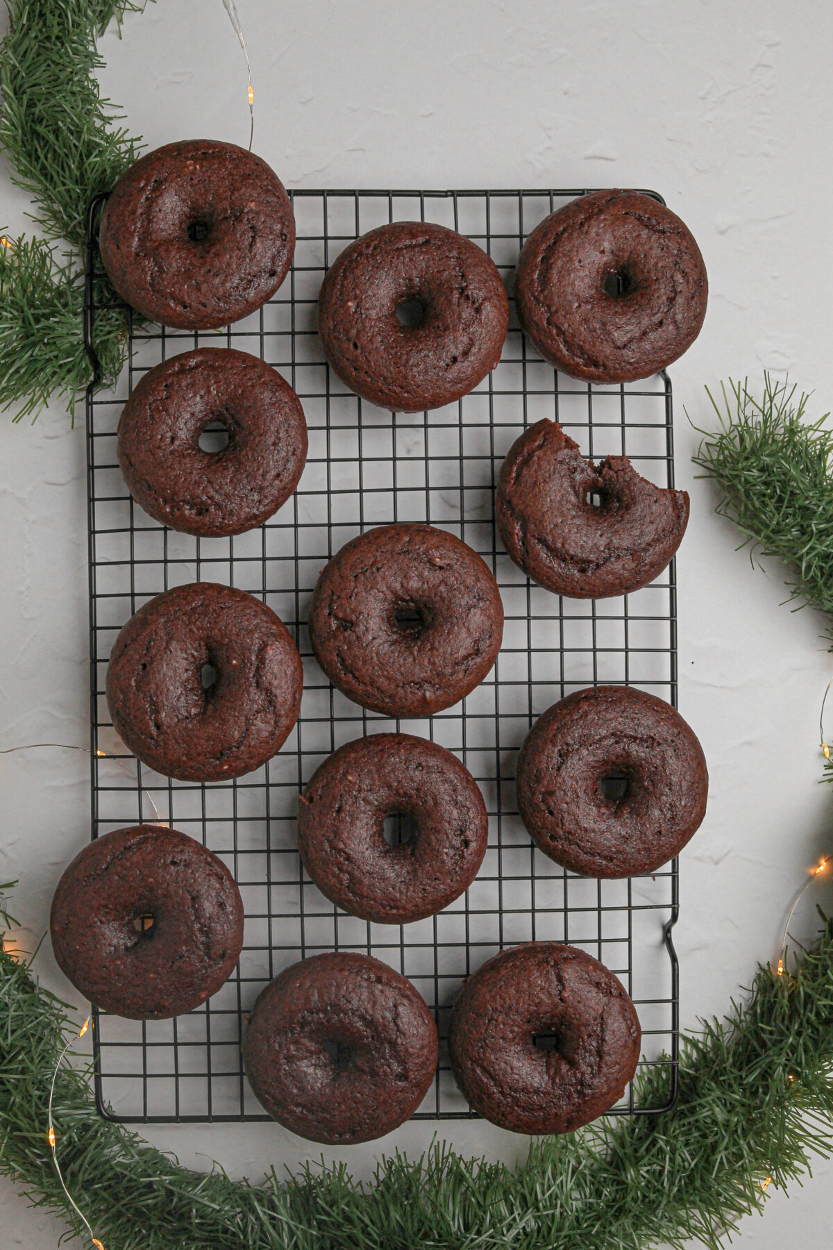 Chocolate and Candy Cane Donuts | Sturbridge Bakery