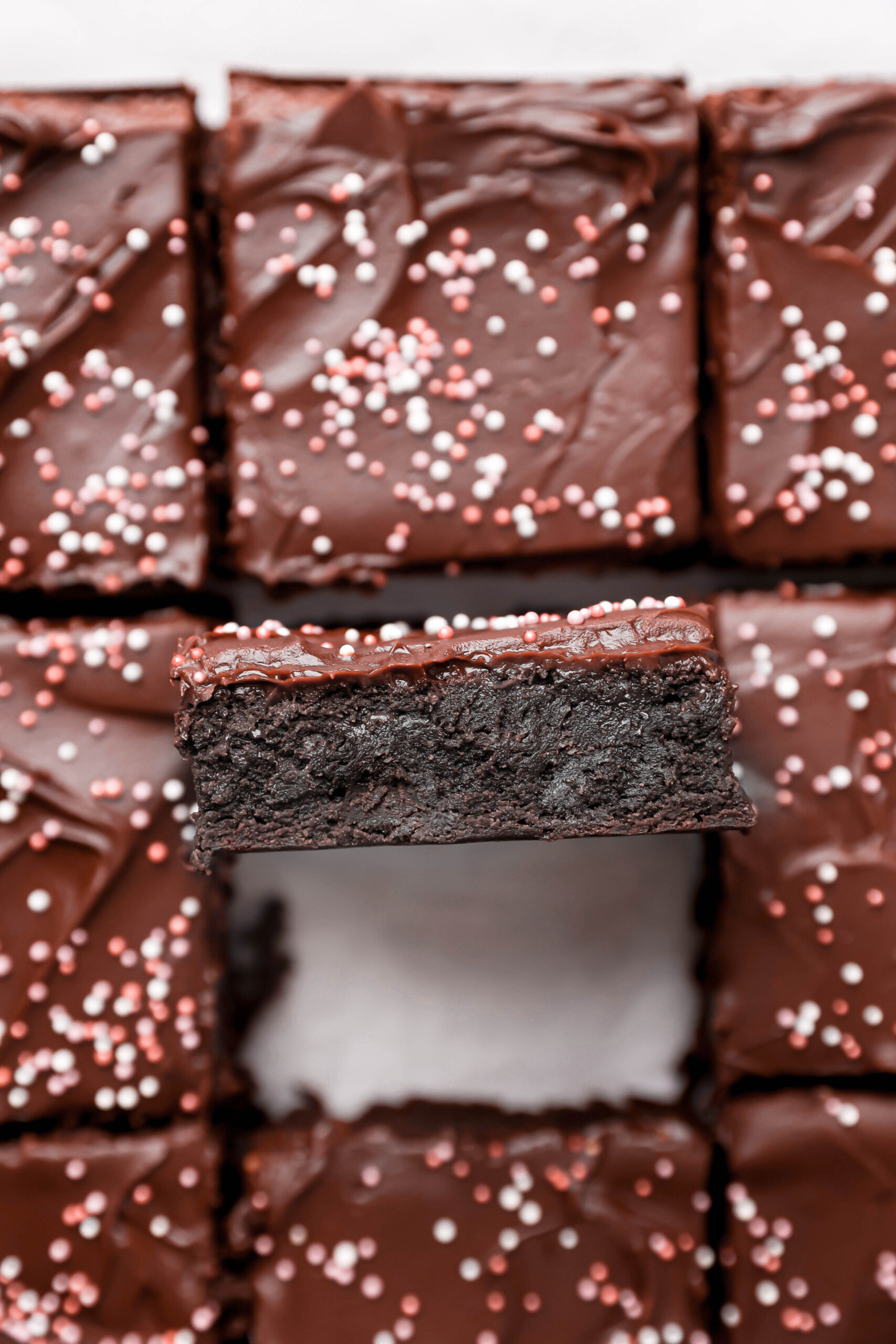 Iced Fudge Brownies | Sturbridge Bakery