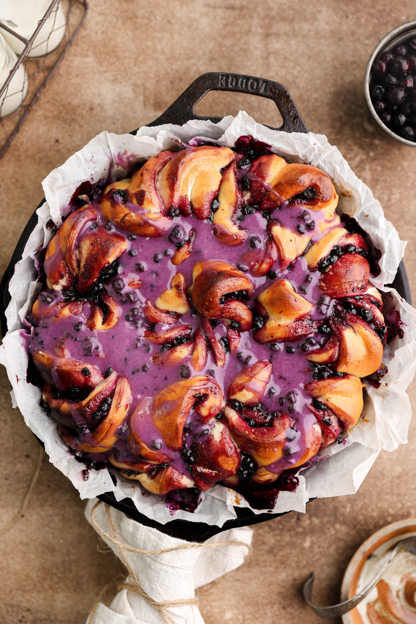 Twisted Blueberry Rolls | Sturbridge Bakery