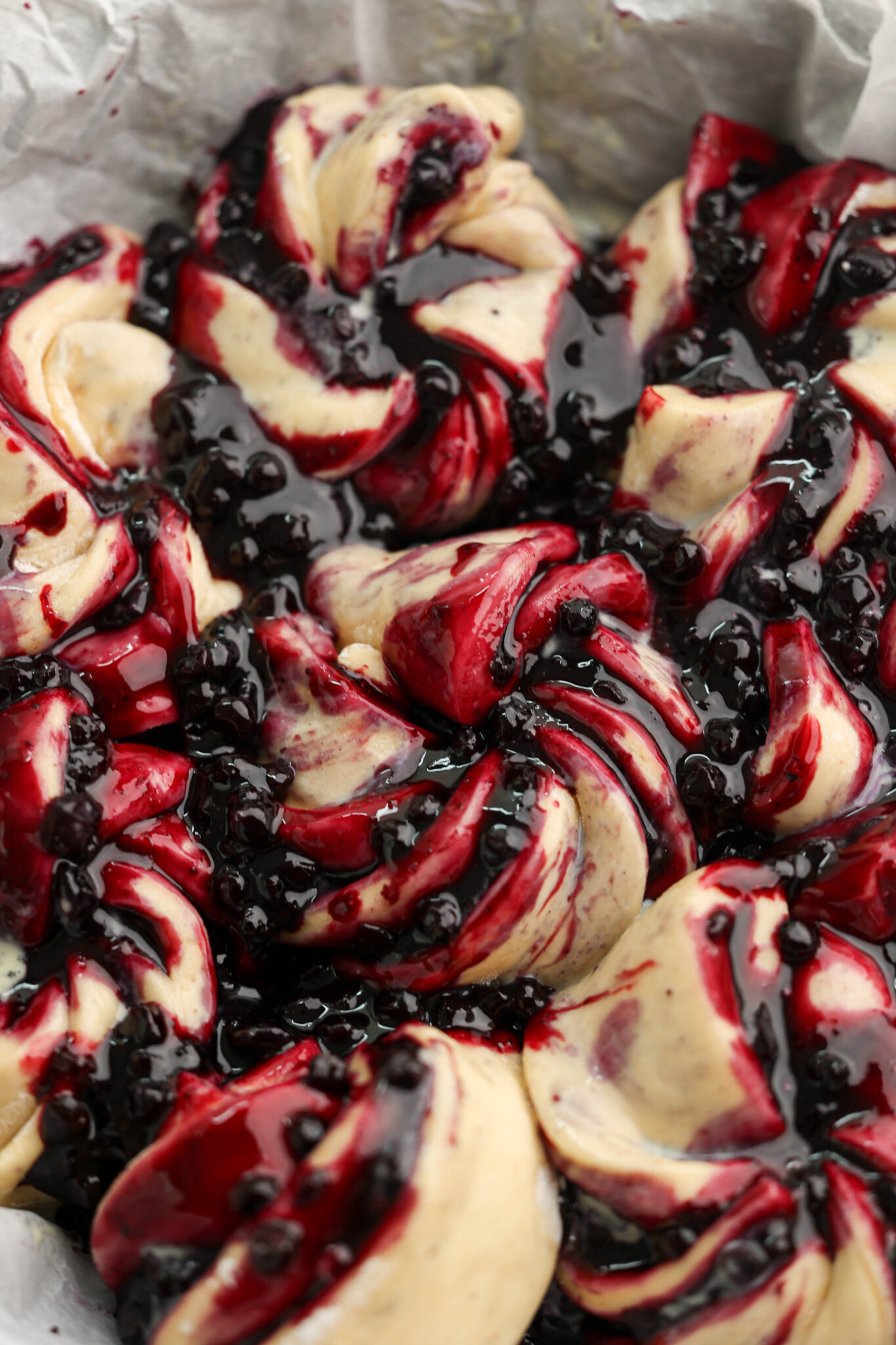 Twisted Blueberry Rolls | Sturbridge Bakery