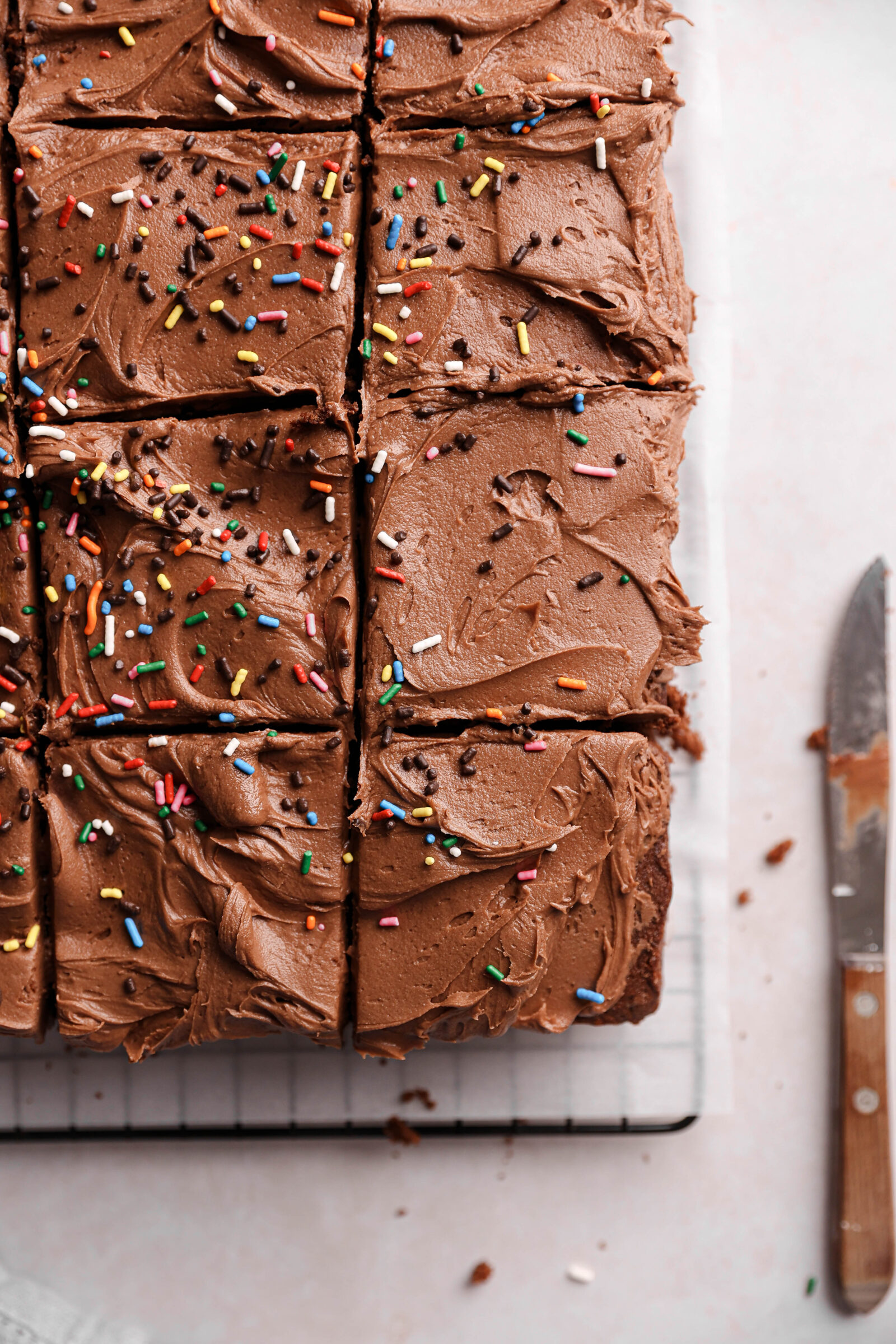 Double Chocolate Sheet Cake | Sturbridge Bakery