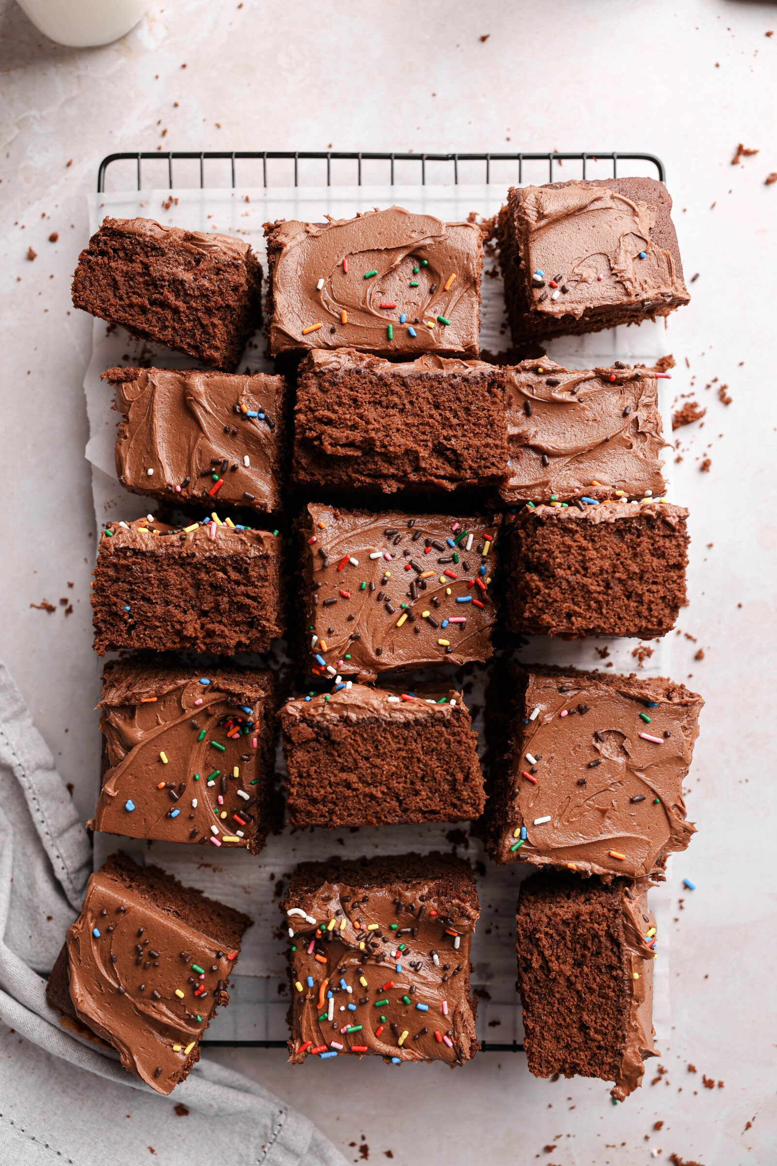 Double Chocolate Sheet Cake | Sturbridge Bakery