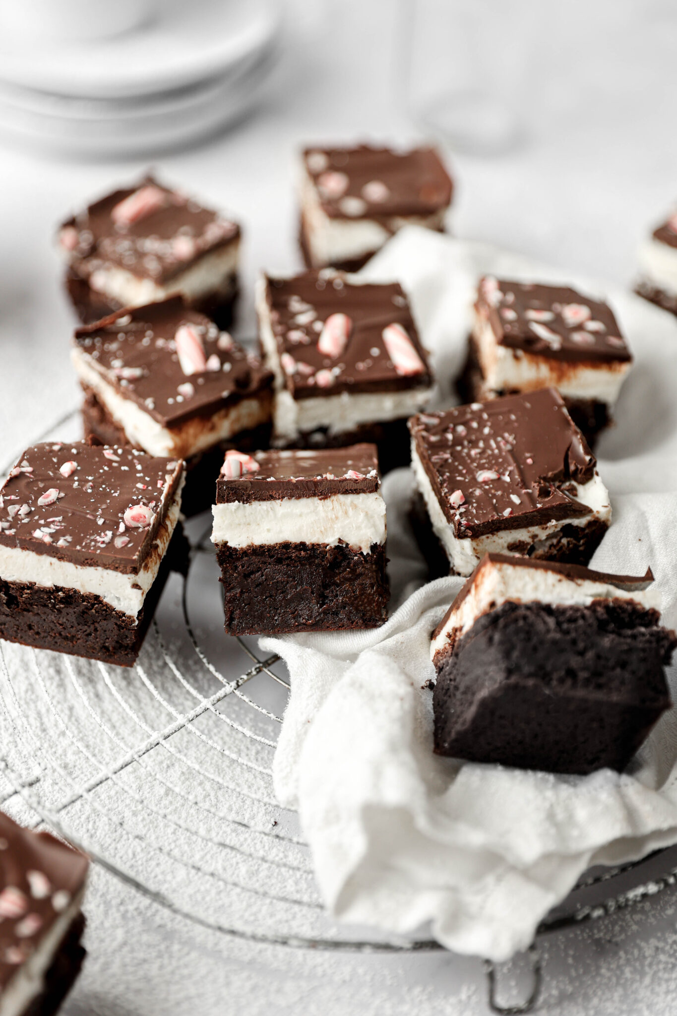 Peppermint Bark Brownies | Sturbridge Bakery