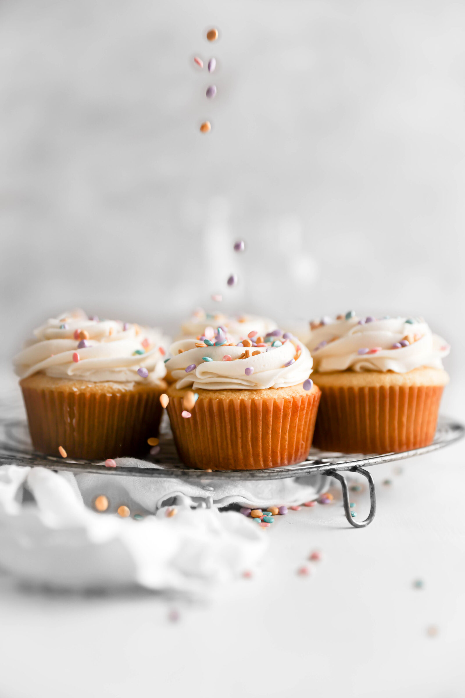 Small Batch Vanilla Cupcakes | Sturbridge Bakery