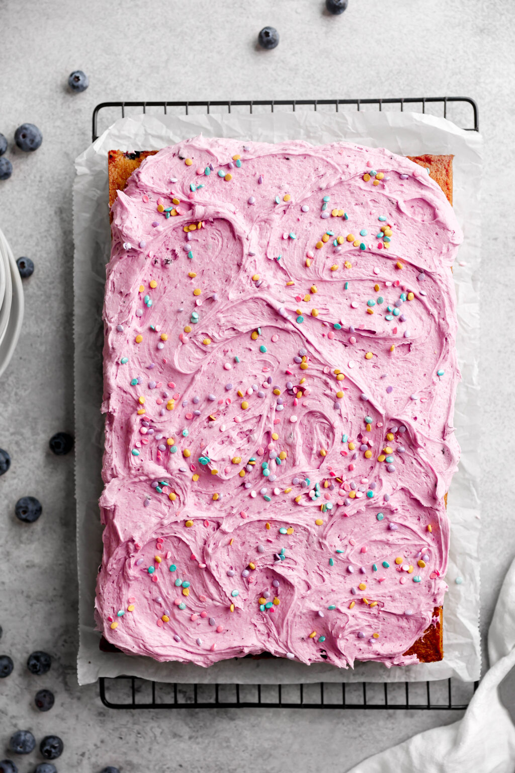 Blueberry Sheet Cake | Sturbridge Bakery
