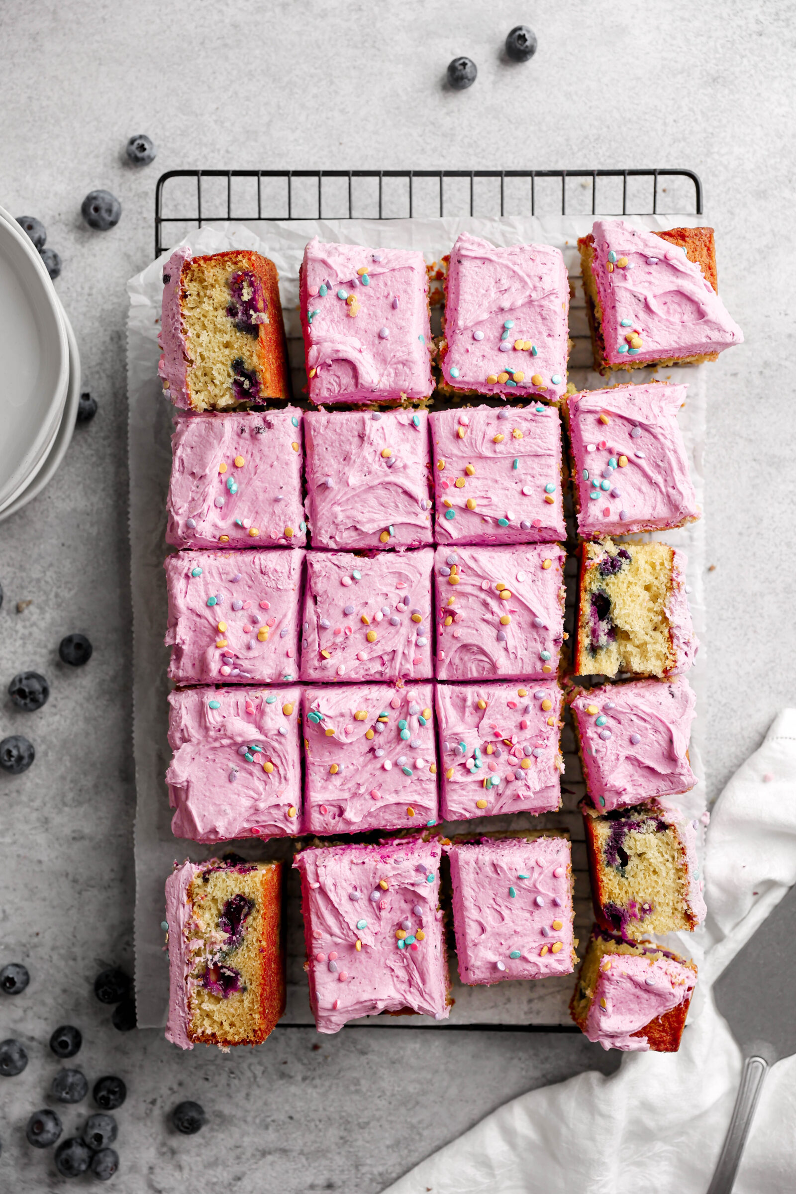 Blueberry Sheet Cake | Sturbridge Bakery
