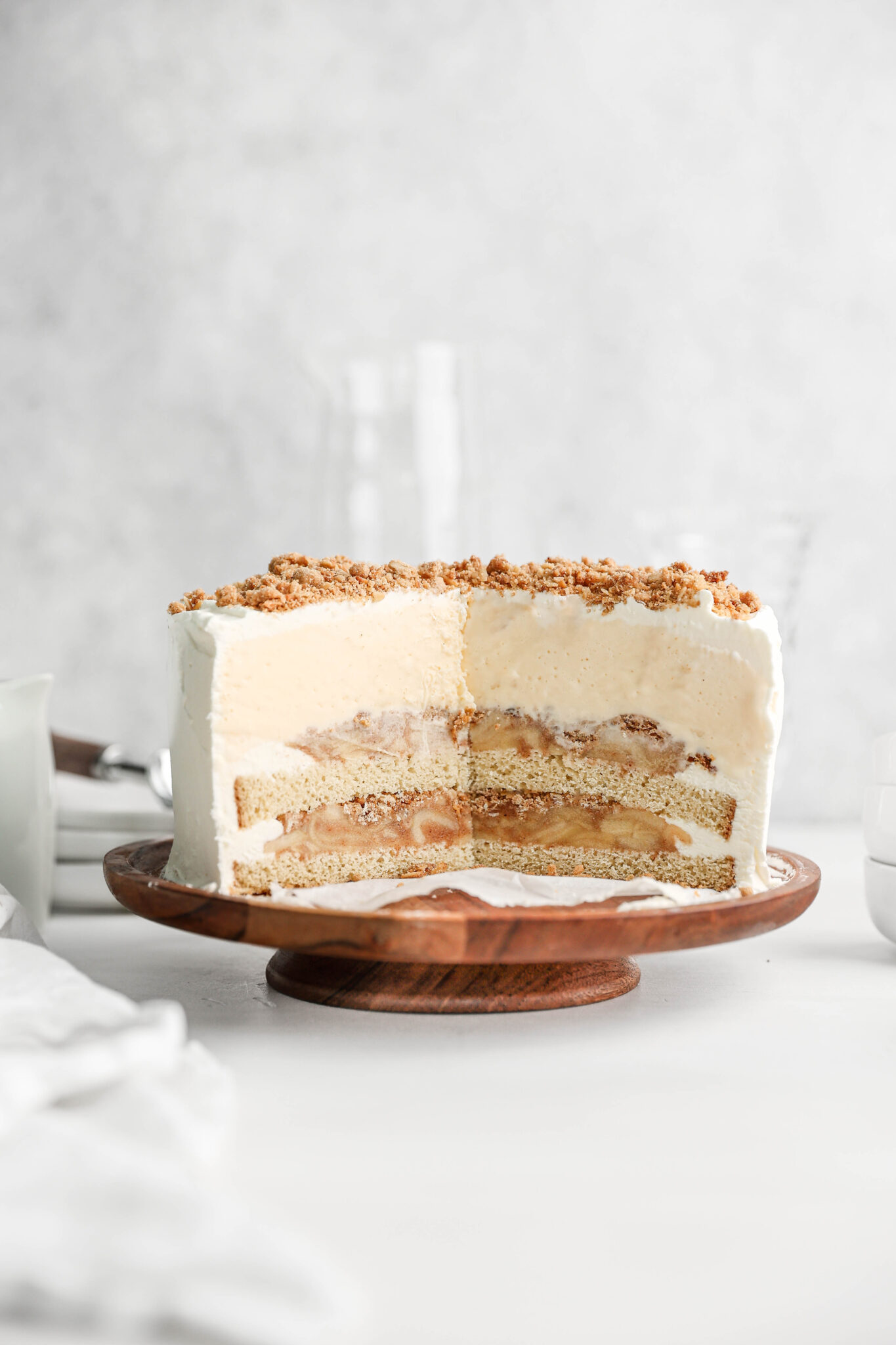 Apple Crumble Ice Cream Cake | Sturbridge Bakery