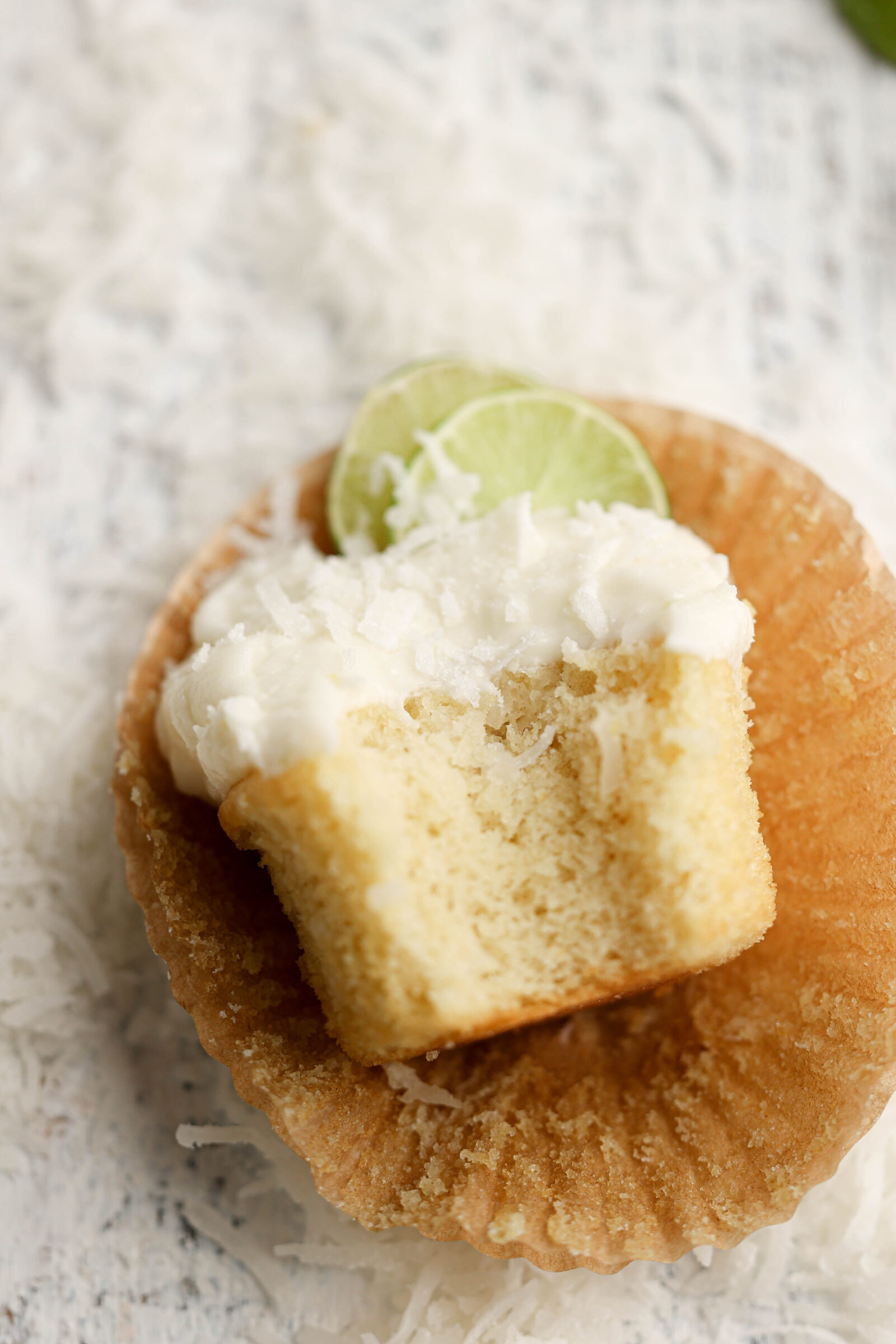 Coconut Key Lime Cupcakes | Sturbridge Bakery